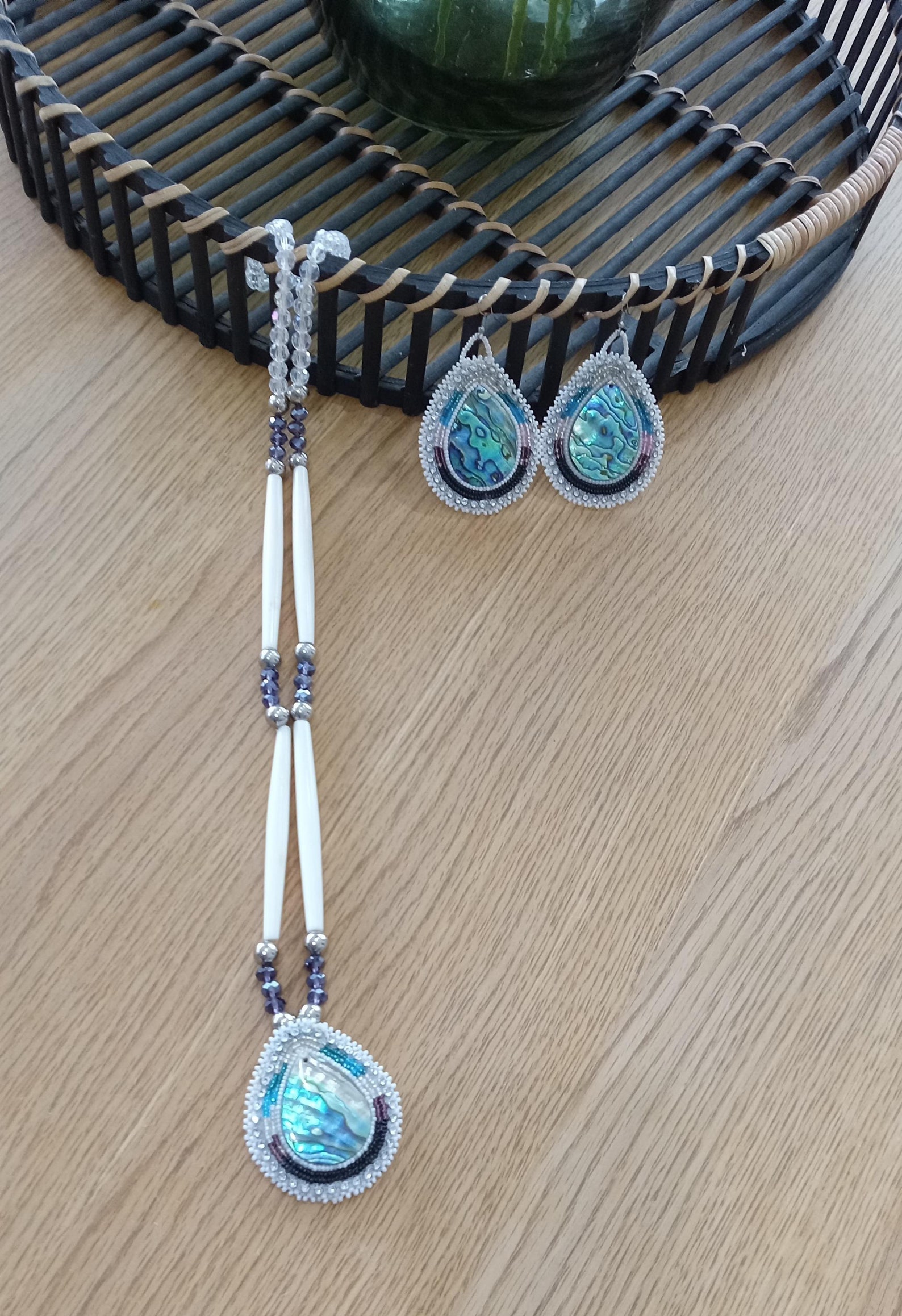 Authentic Native American Indian Indiginous Jewelry Bead Work Handmade ...