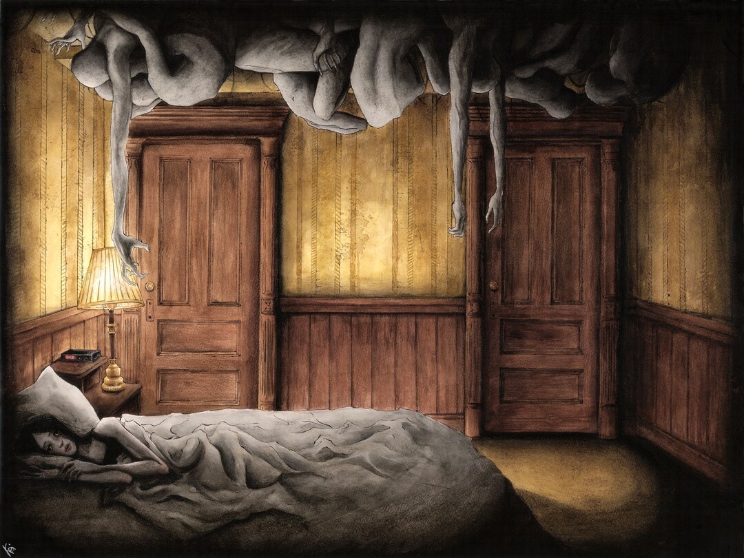 Eternal Nightmare - Art Print - Etsy