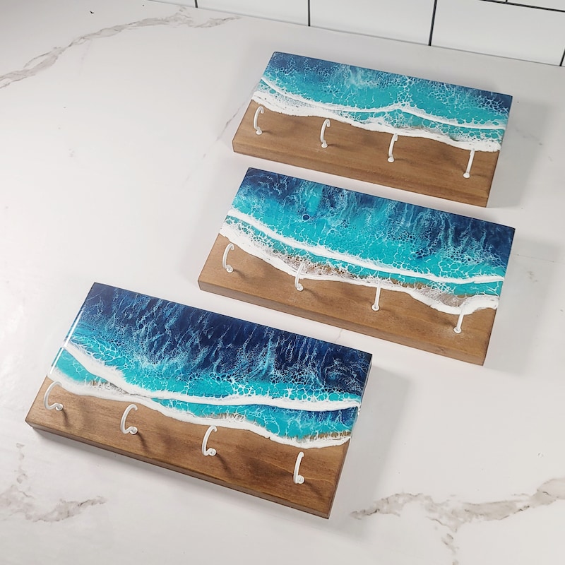 Resin Key Ring - Etsy