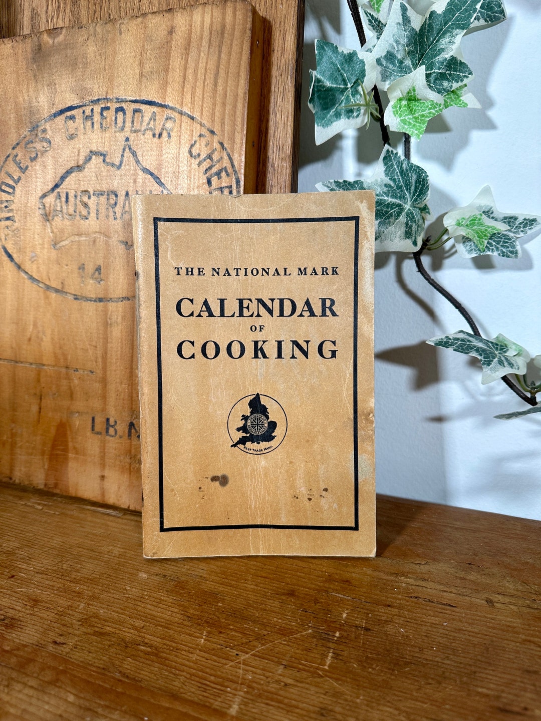 Vintage National Mark Calendar of Cookery 1936 Vintage Cookery Book ...