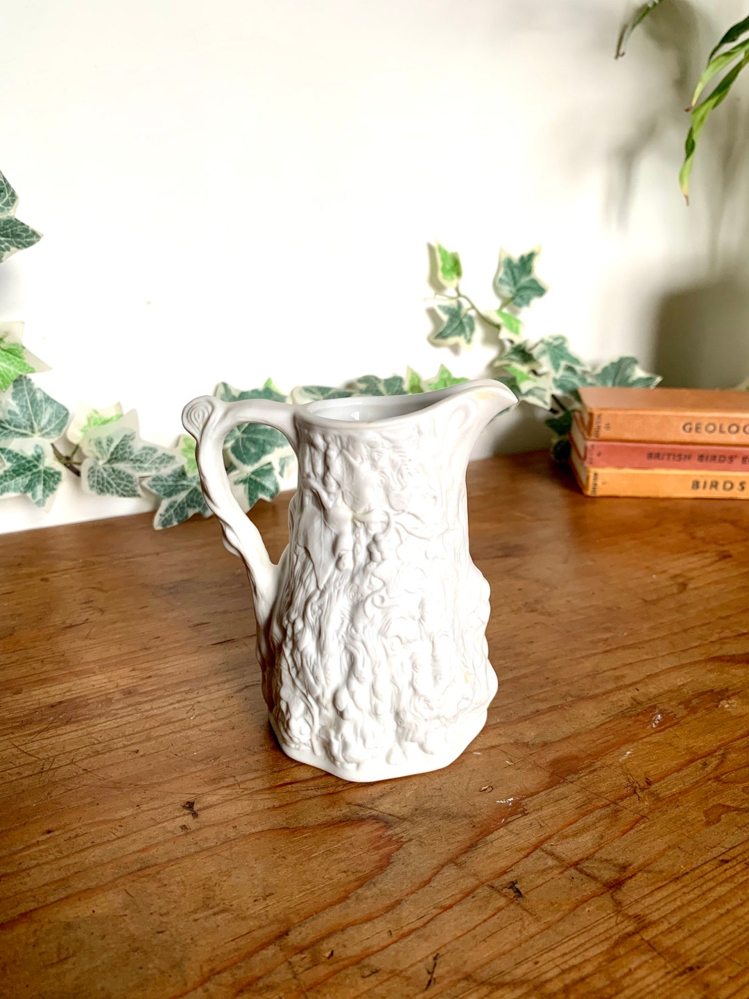 Vintage Portmeirion Parian White Pottery Jug Vintage White - Etsy UK