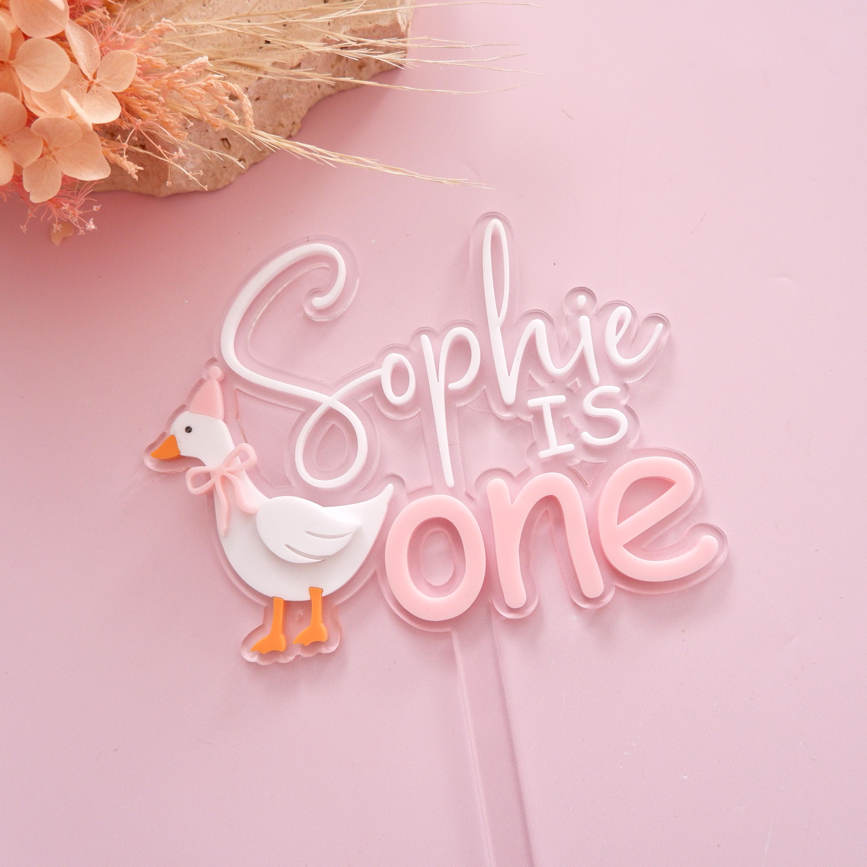 Bow One Silly Goose Party Hat - Goose on the Loose Birthday Hat ...