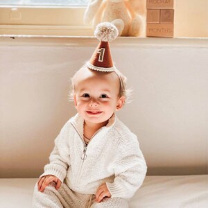 Rust Birthday Hat Rust Party Hat First Birthday Birthday - Etsy