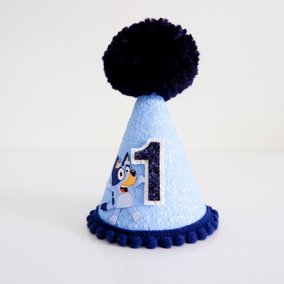 Bluey Birthday Hat Bluey Party Hat First Birthday - Etsy