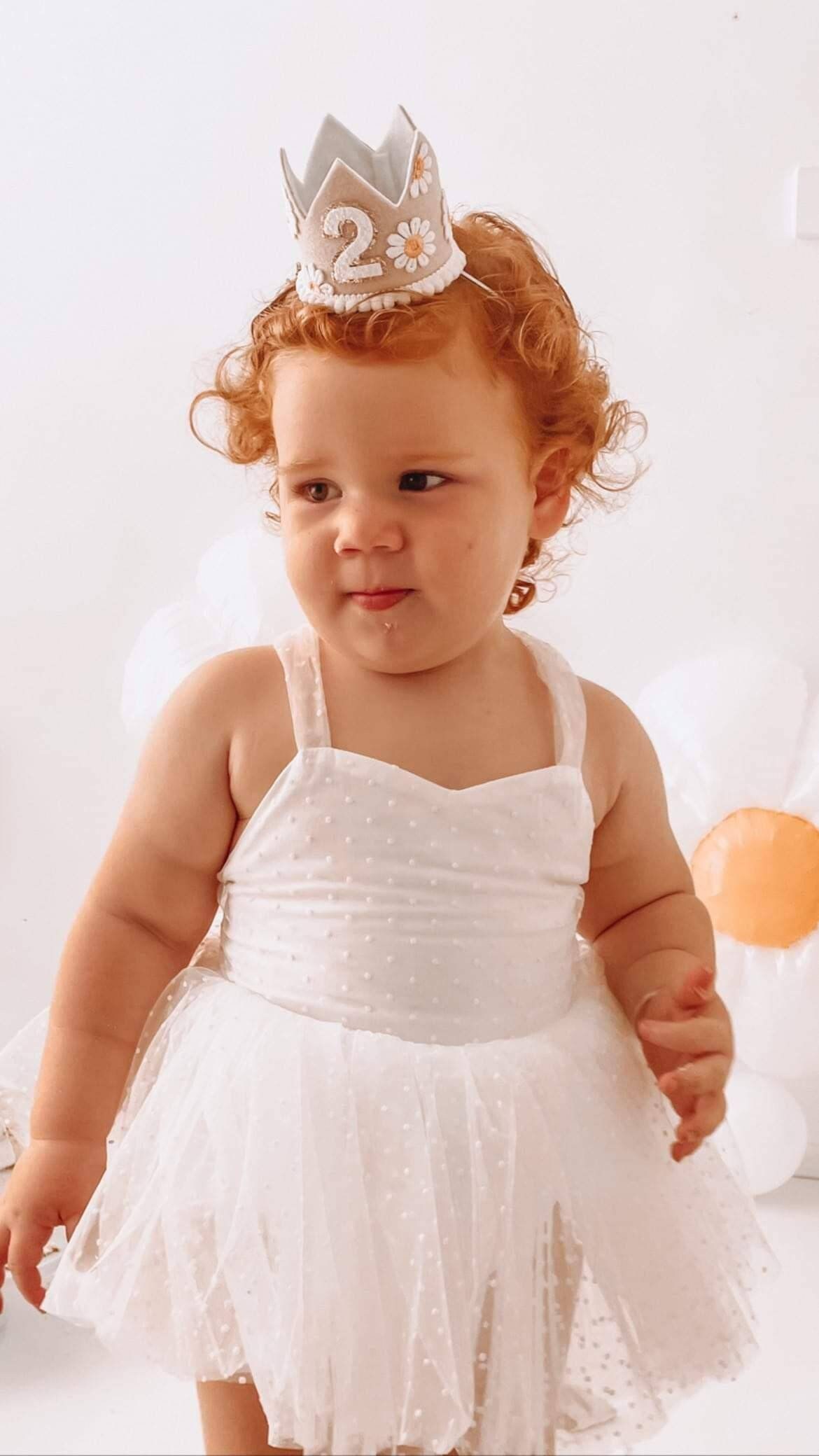 Daisy Boho Birthday Crown - Boho Crown - First Birthday - Daisy Crown ...