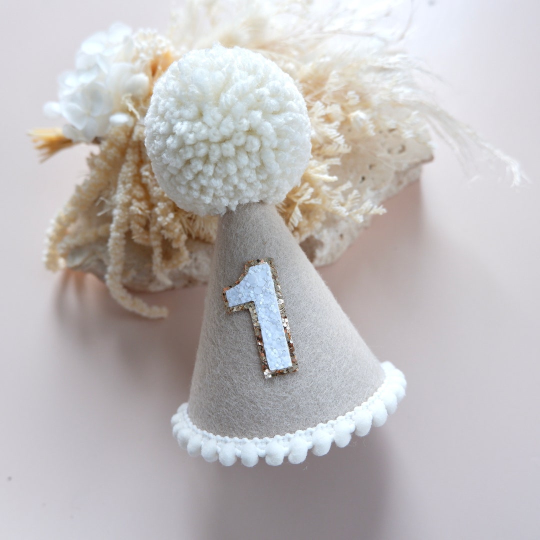 Natural Boho Party Hat - the Original Natural Boho Birthday Hat - First ...