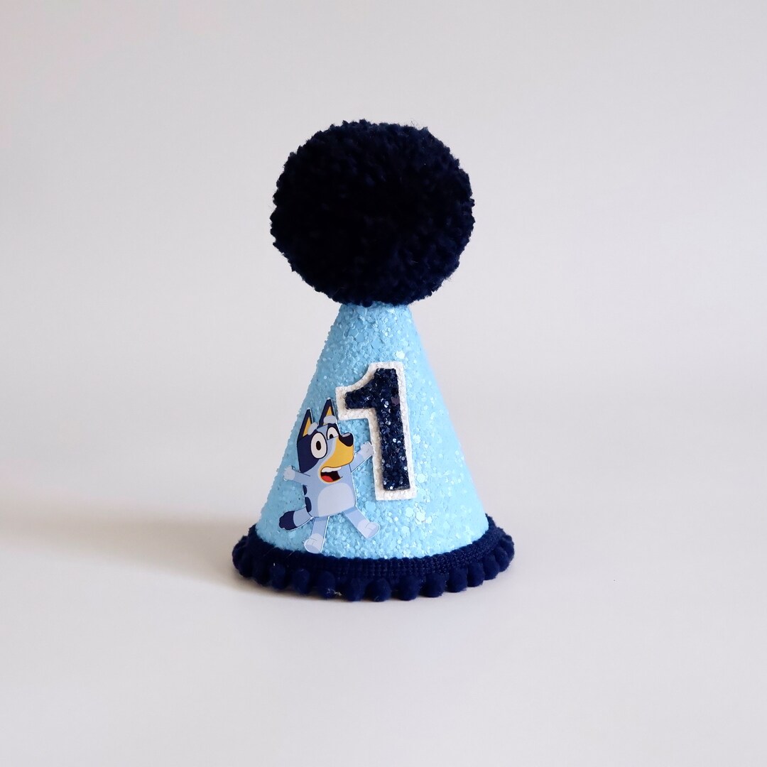 Bluey Birthday Hat Bluey Party Hat First Birthday - Etsy