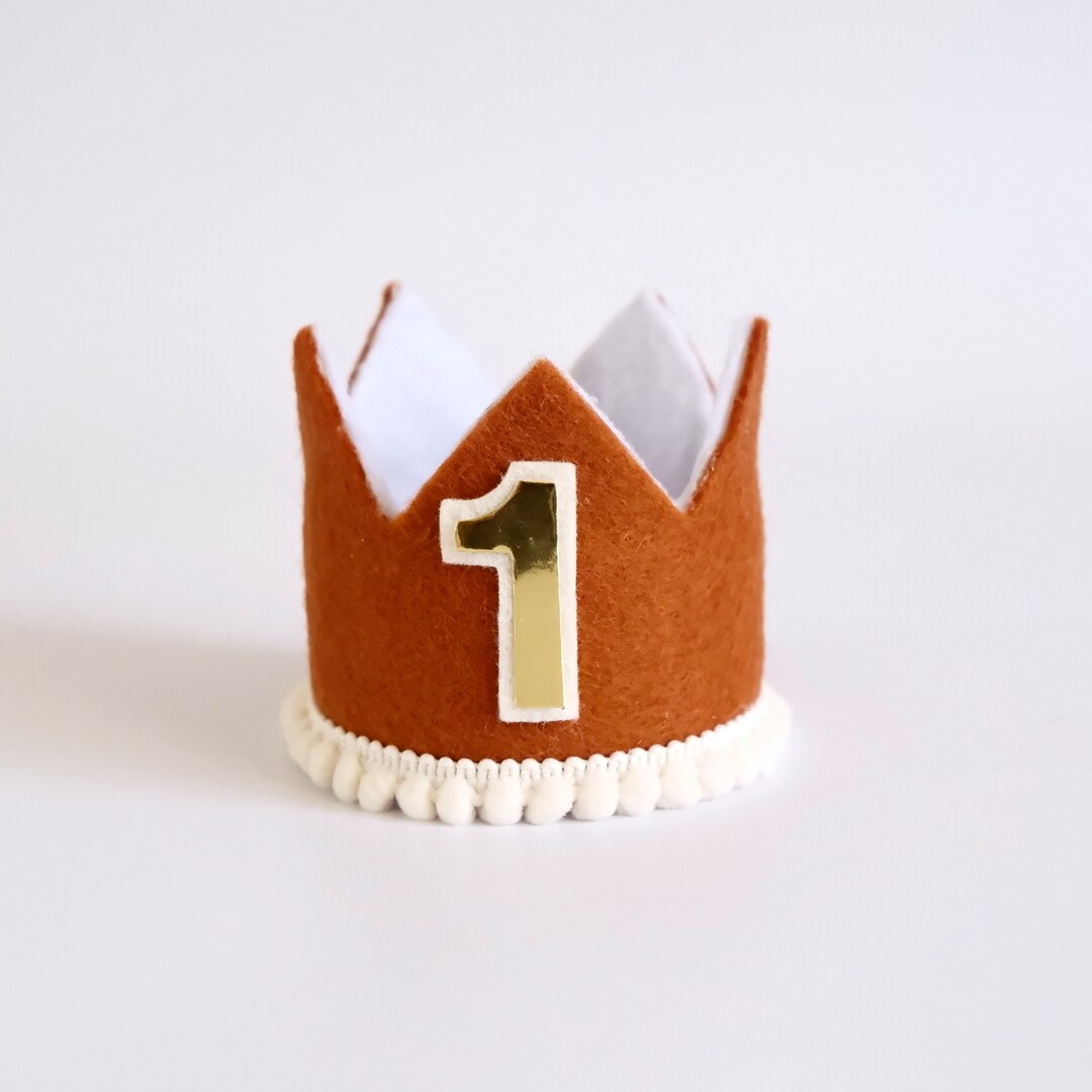 Rust Birthday Crown - Rust Crown - First Birthday - Birthday Party ...