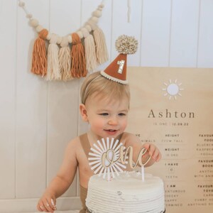 Rust Birthday Hat - Rust Party Hat - First Birthday - Birthday Party ...