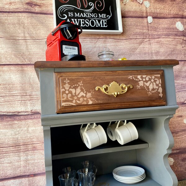 Coffee Bar Cabinet - Etsy