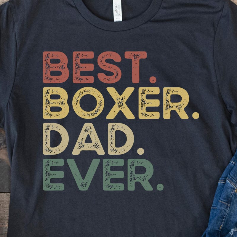 To the Best Boxer Dad - Etsy