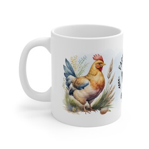 Chicken Mug, Chicken Gifts, Chicken Coffee Mug, Farm Mug, Chicken Lover ...