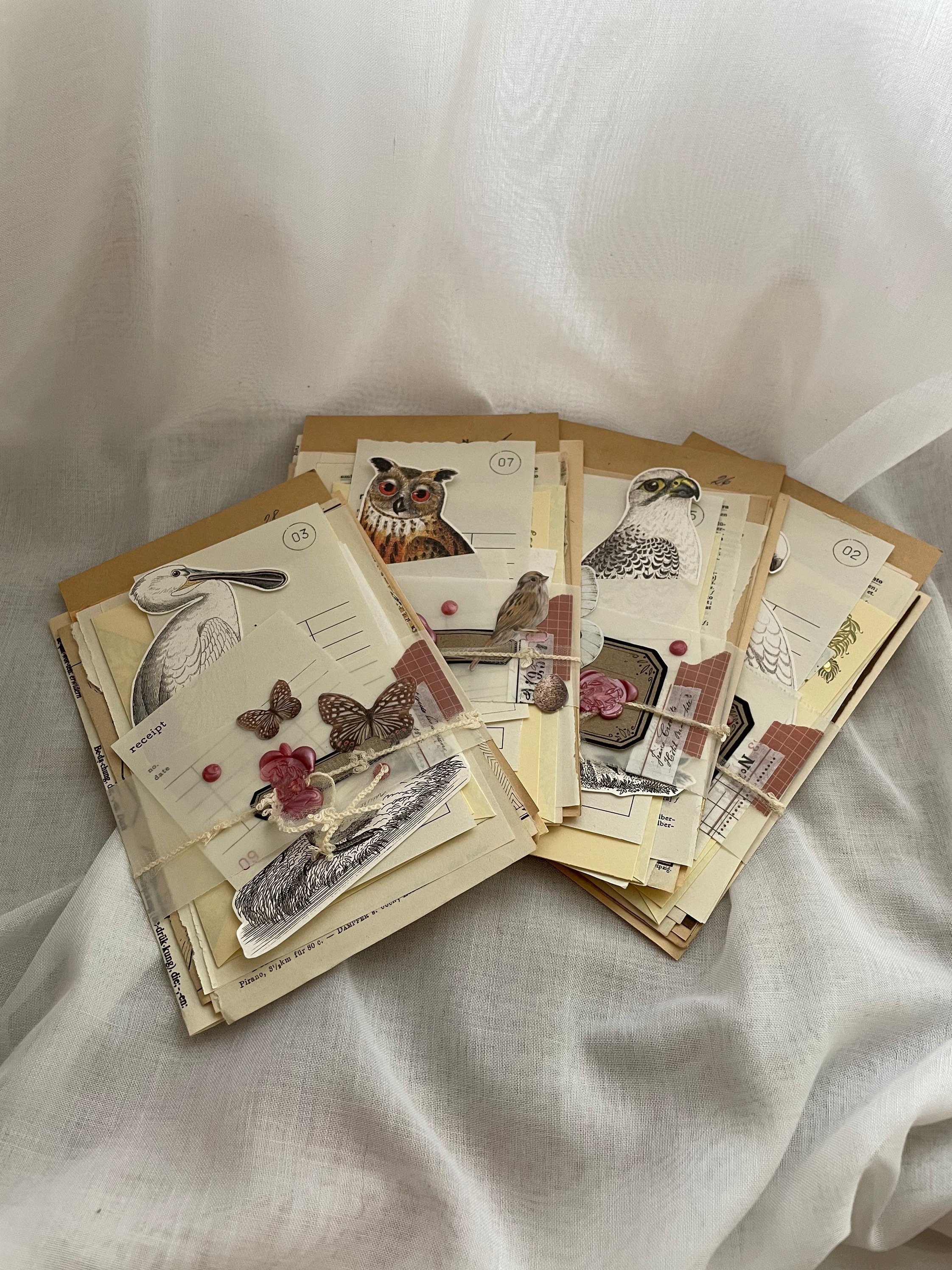 Vintage Snail Mail Kit: Paper Bundle - Etsy