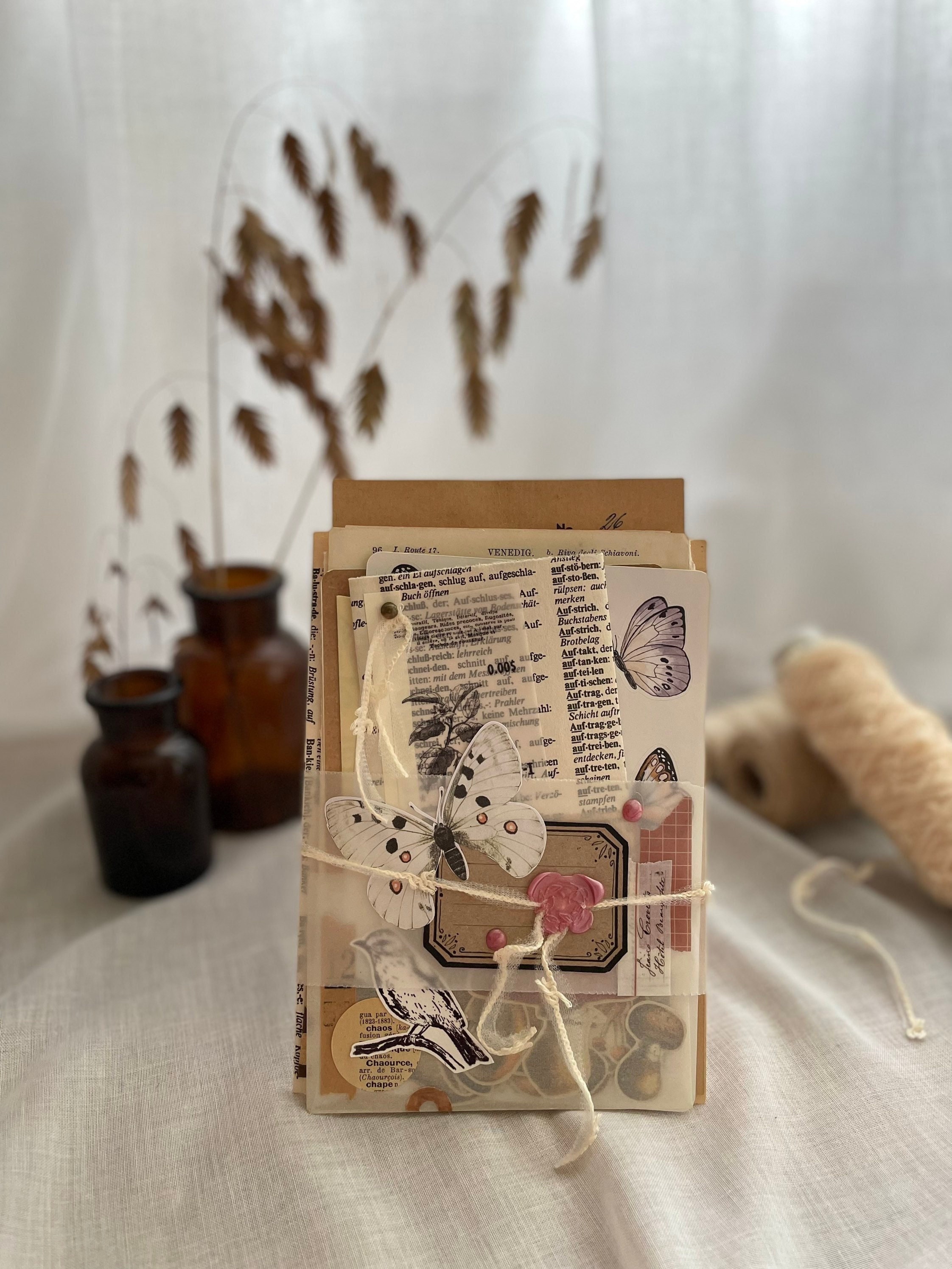 Vintage Snail Mail Kit: Paper Bundle - Etsy