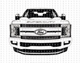 Ford Truck Svg | Etsy