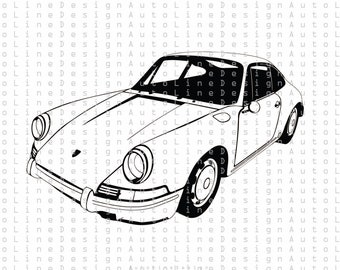 Porsche 911 Svg | Etsy