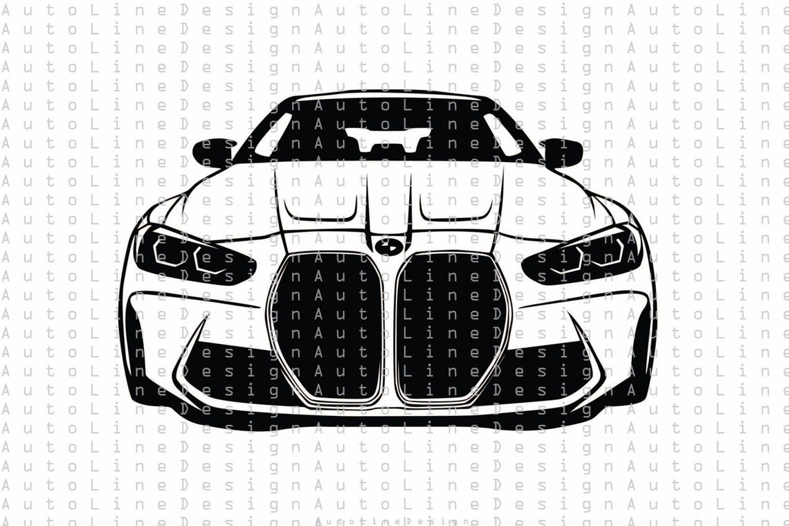 BMW M4 G82 Stance Lowrider Tuning Drift Svg Pdf Dxf Eps Png | Etsy