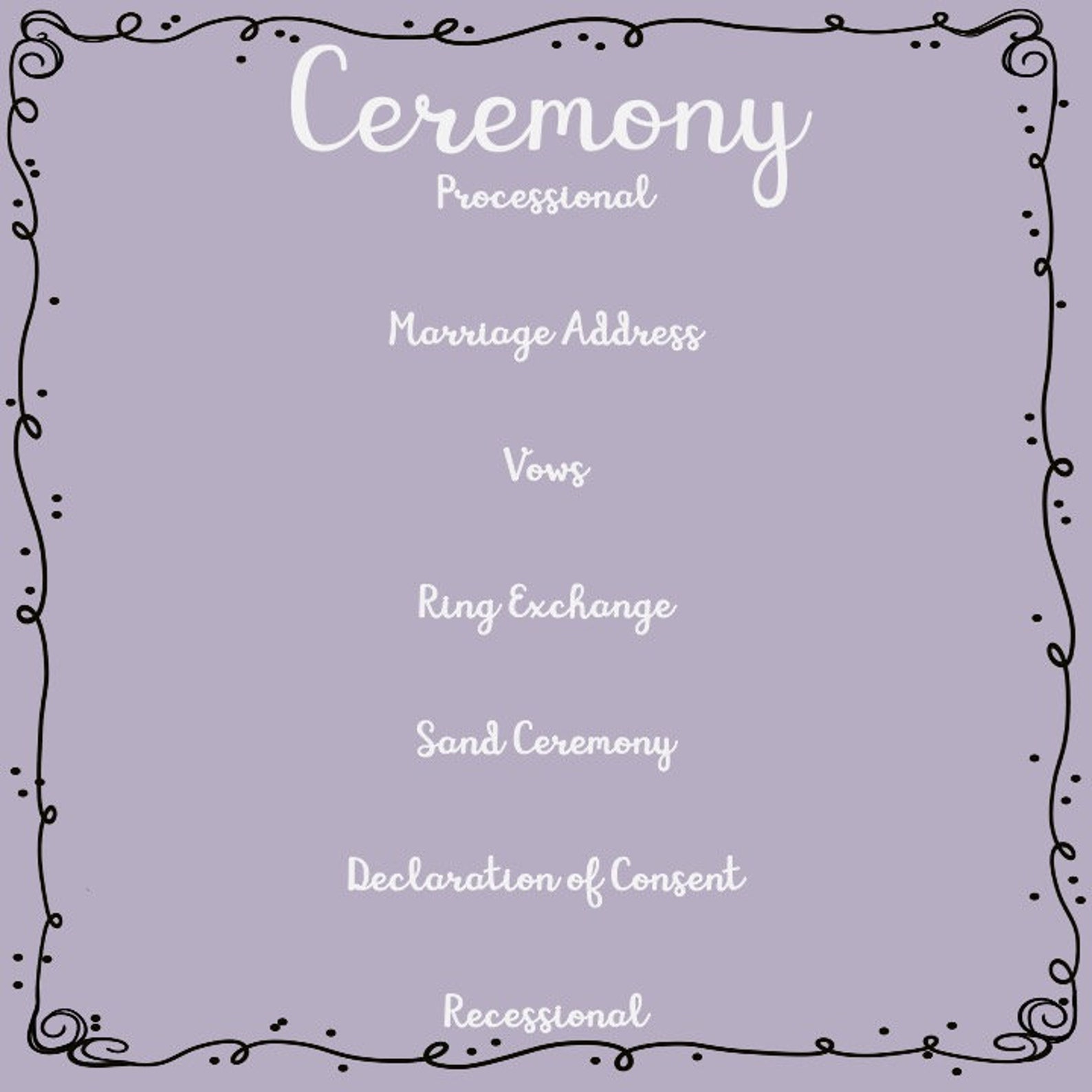 Personalized Wedding Ceremony, Wedding Ceremony Writer, Custom Wedding ...