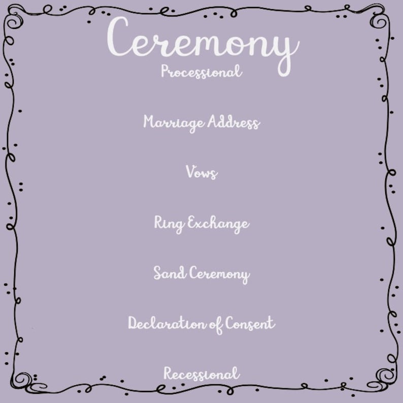 Personalized Wedding Ceremony, Wedding Ceremony Writer, Custom Wedding ...