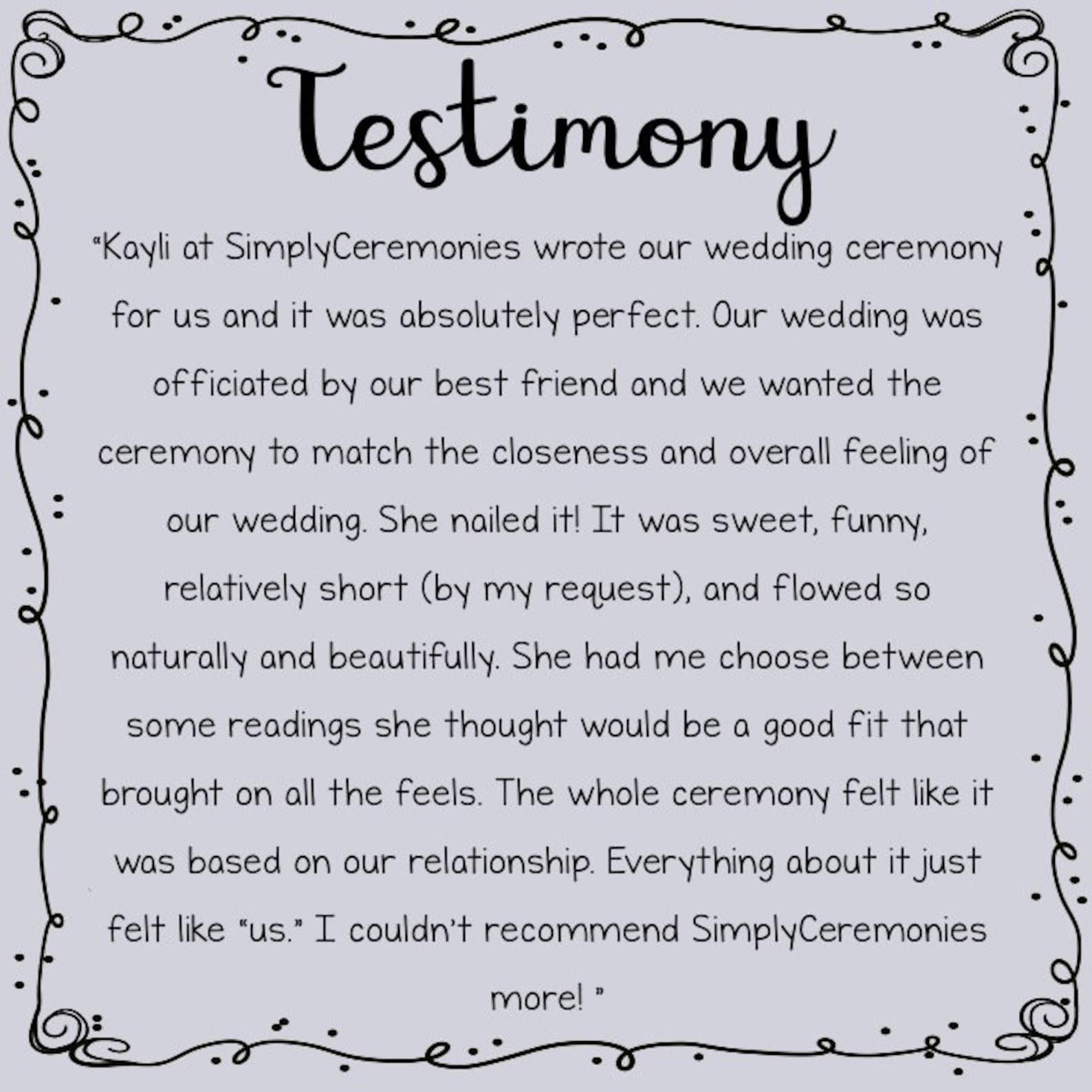 Personalized Wedding Ceremony, Wedding Ceremony Writer, Custom Wedding ...