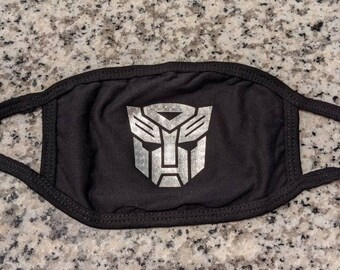 Optimus Prime Face Mask - Etsy