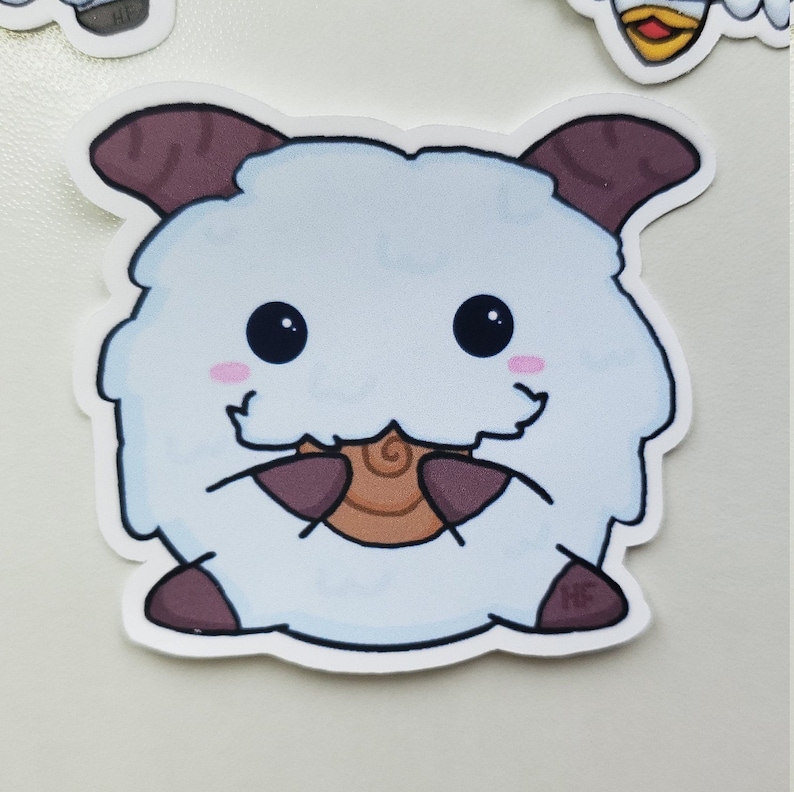 League of Legends Poro Sticker Pack King Poro Biscuit Poro - Etsy