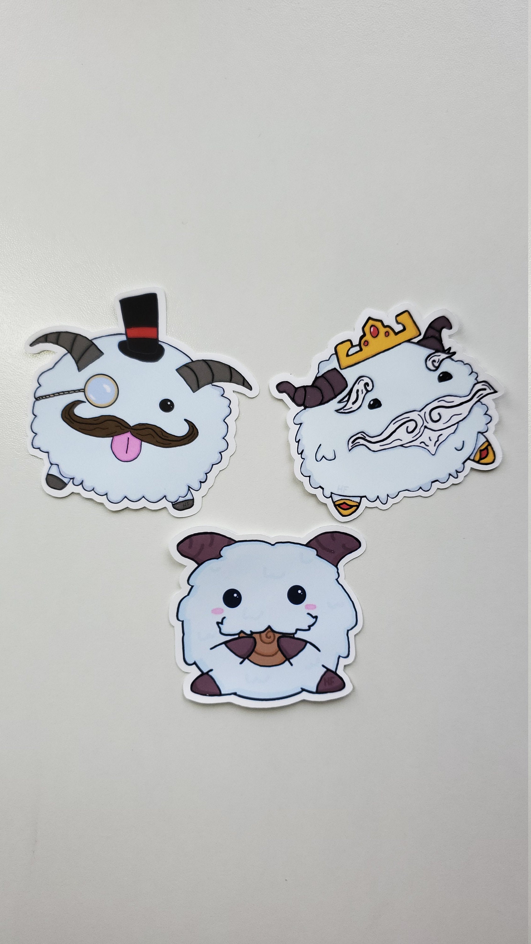 Paper League of Legends Vinyl Sticker Poro League of Legends Stickers ...