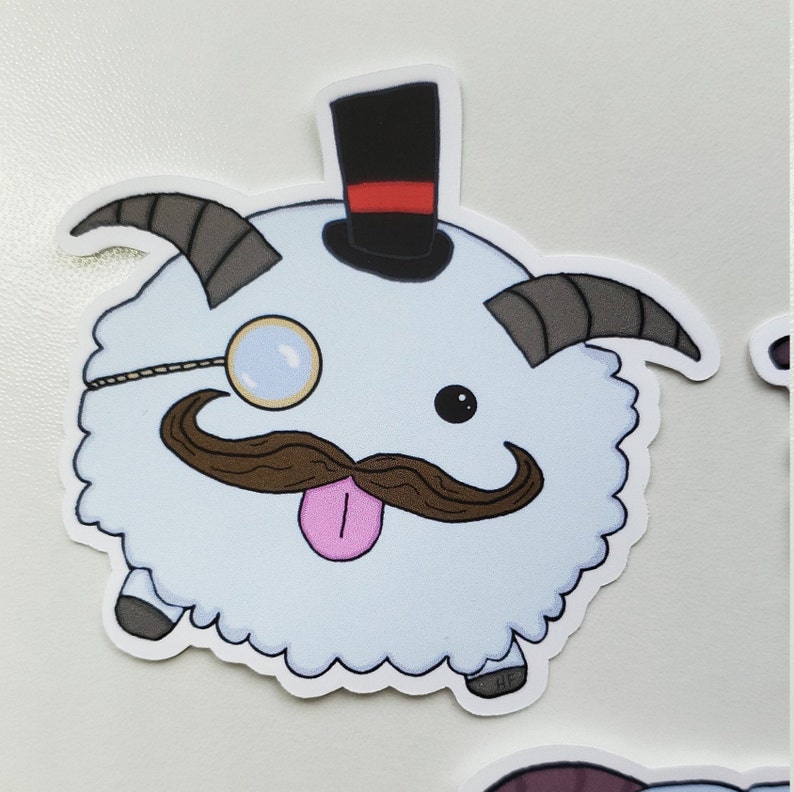 League of Legends Poro Sticker Pack King Poro Biscuit Poro - Etsy