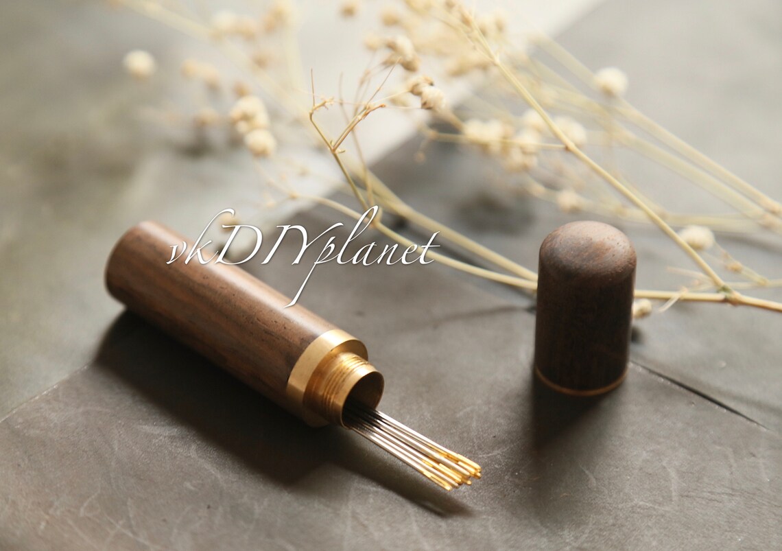 Needle Cases Needle Storage Wooden Needle Holder - Etsy