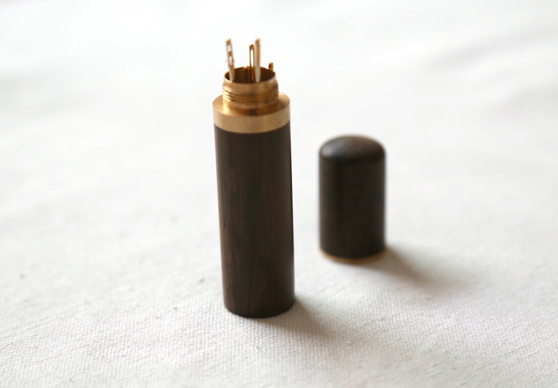 Needle Cases Needle Storage Wooden Needle Holder - Etsy