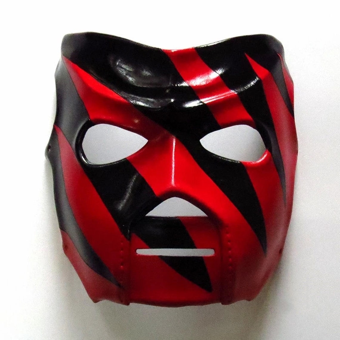 Leather KANE Mask Replica WWF / WWE Mask for Halloween. - Etsy