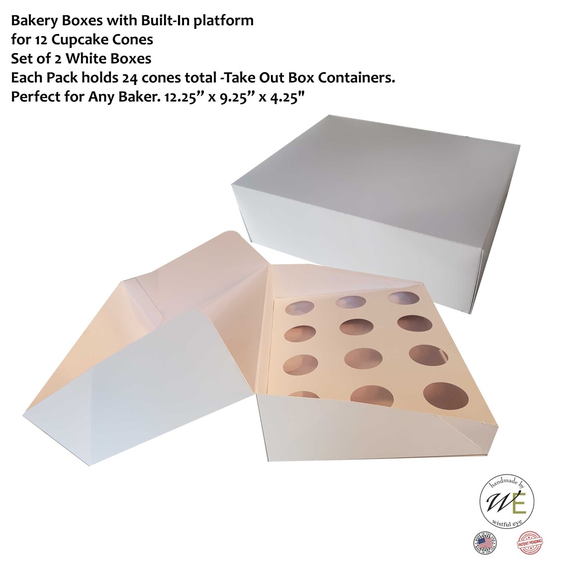 Cupcake Cone Box - Etsy