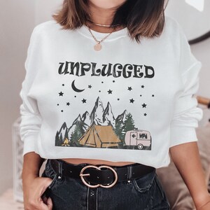 Unplugged Camping Bonfire Adventure Explore Travel Outdoors ...