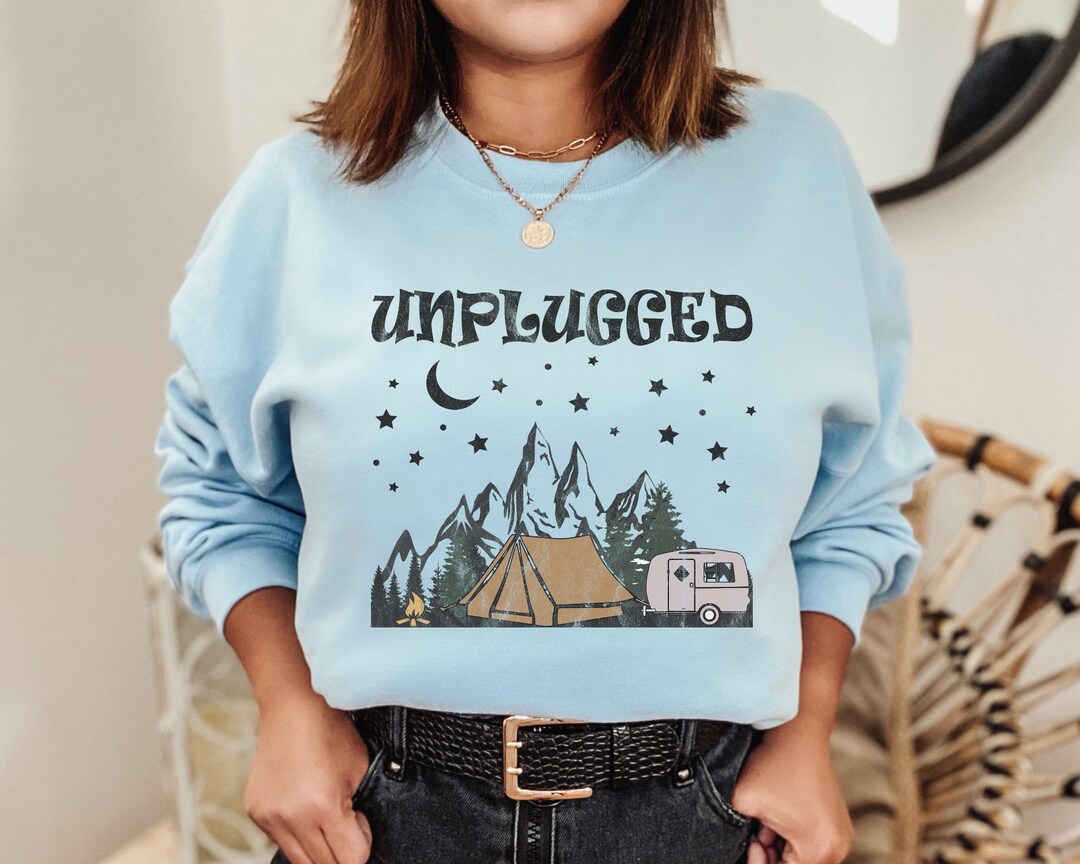 Unplugged Camping Bonfire Adventure Explore Travel Outdoors ...