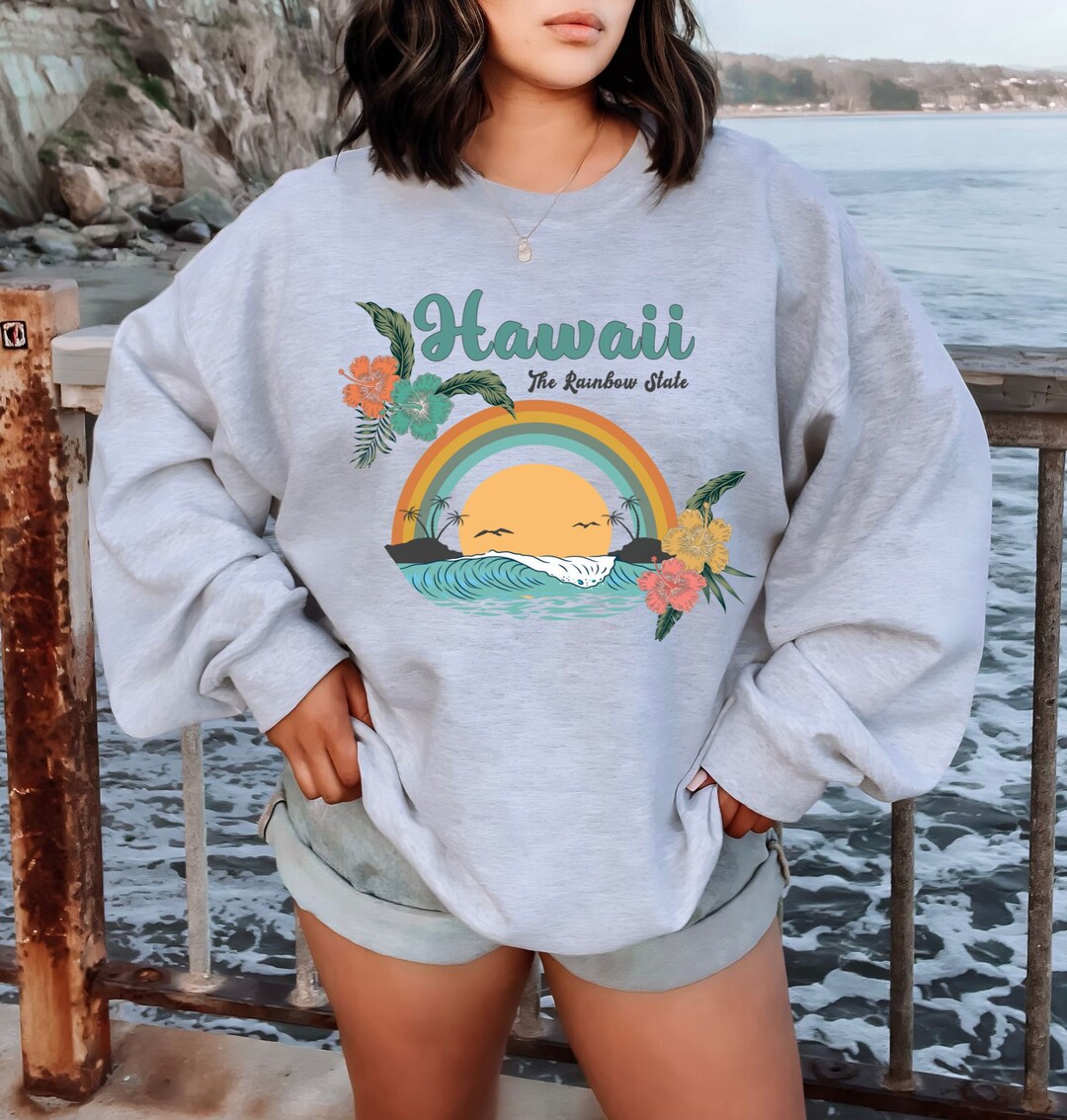 Hawaii the Rainbow State Aloha Oahu Maui Paradise | Personalized Gift ...