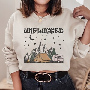 Unplugged Camping Bonfire Adventure Explore Travel Outdoors ...