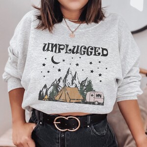 Unplugged Camping Bonfire Adventure Explore Travel Outdoors ...