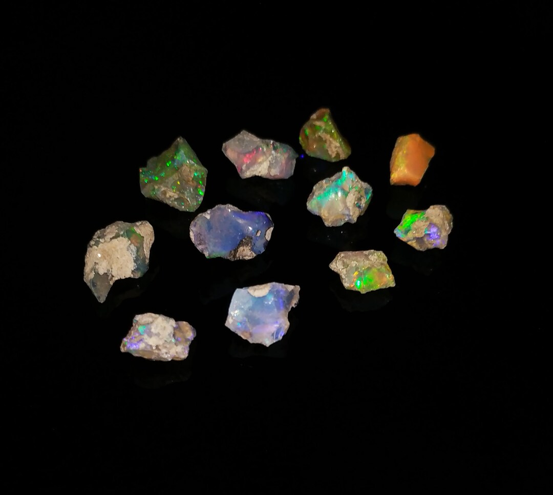 11 Pieces Large Opal Raw Natural Ethiopian Opal Raw Opal - Etsy