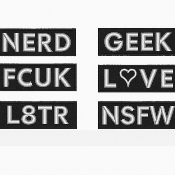 Geek Patch - Etsy