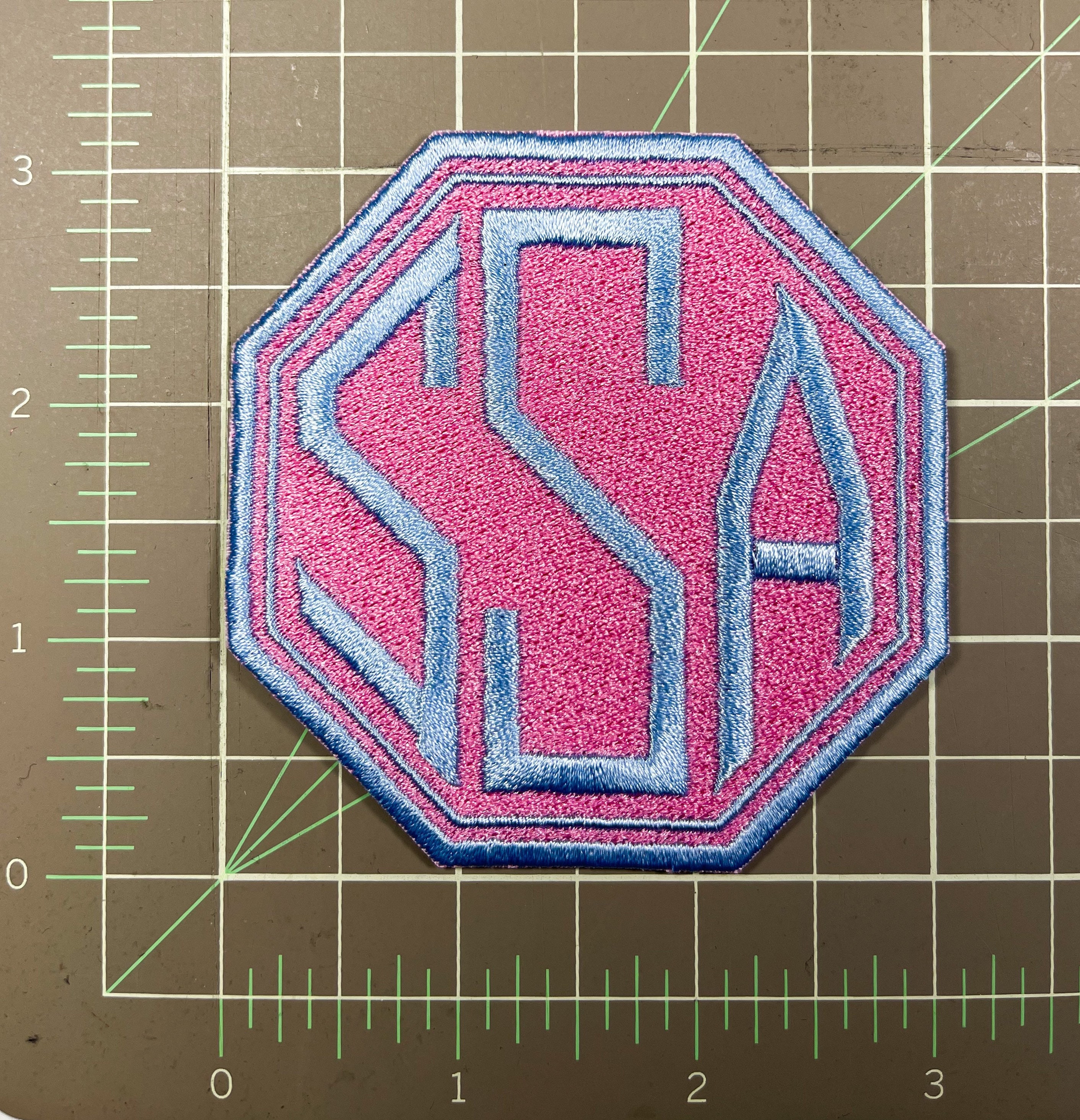 Custom 100% Embroidered Monogram Patch - Iron on - Choose Your Own ...