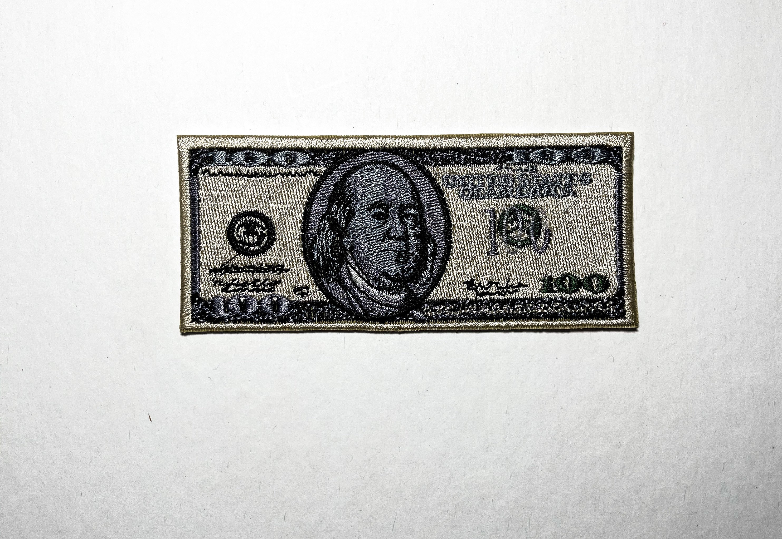 100 Dollar Bill Pencil Drawing