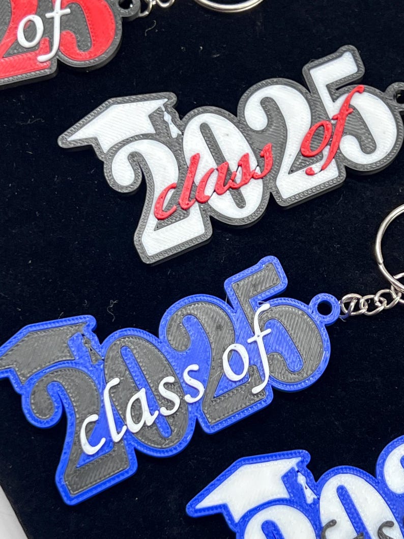 Class of 2026 Graduation Keychain: Custom School Gift, Teacher Token - Etsy