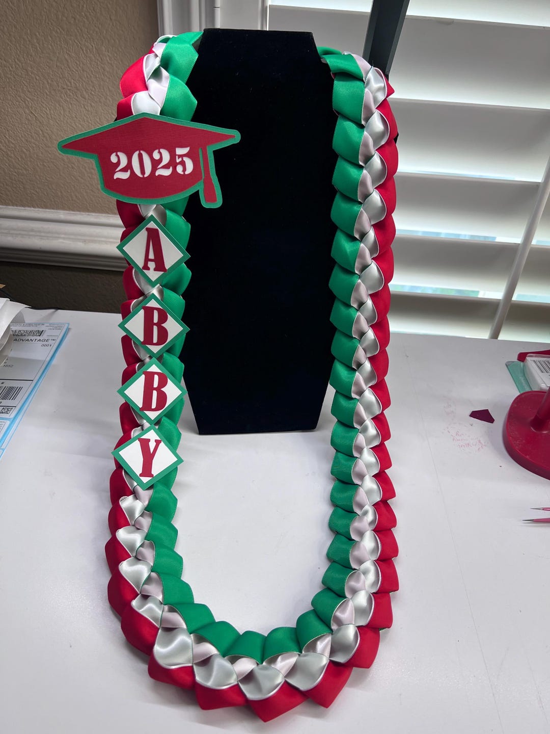 Graduation 2025 Lei / Mexico Flag / Special Edition Red /white/ Green ...