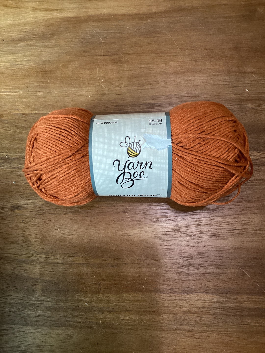Yarn Bee Smooth Move (burnt Pumpkin) - Etsy
