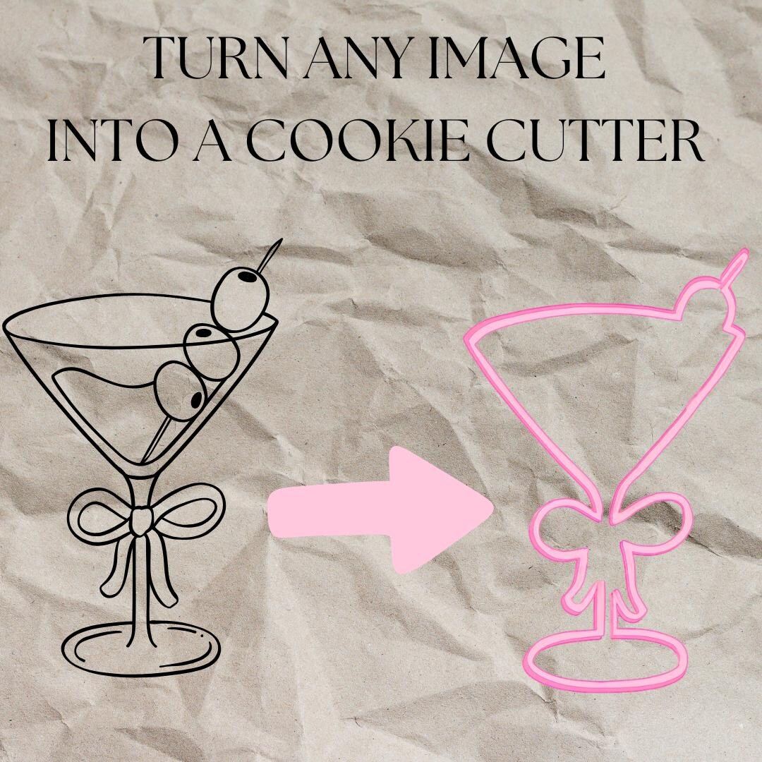 Personalized Cookie Cutters | Custom 3D Printed Design | Unique Baking ...