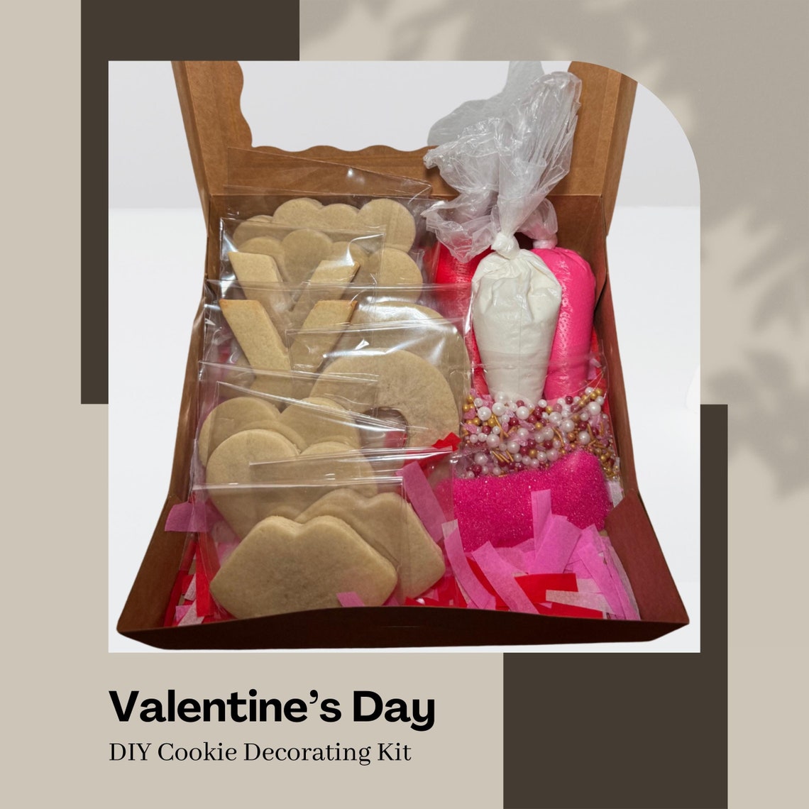 Valentine’s Day Sugar Cookie Decorating Kit - Diy - Family Fun - Kids ...