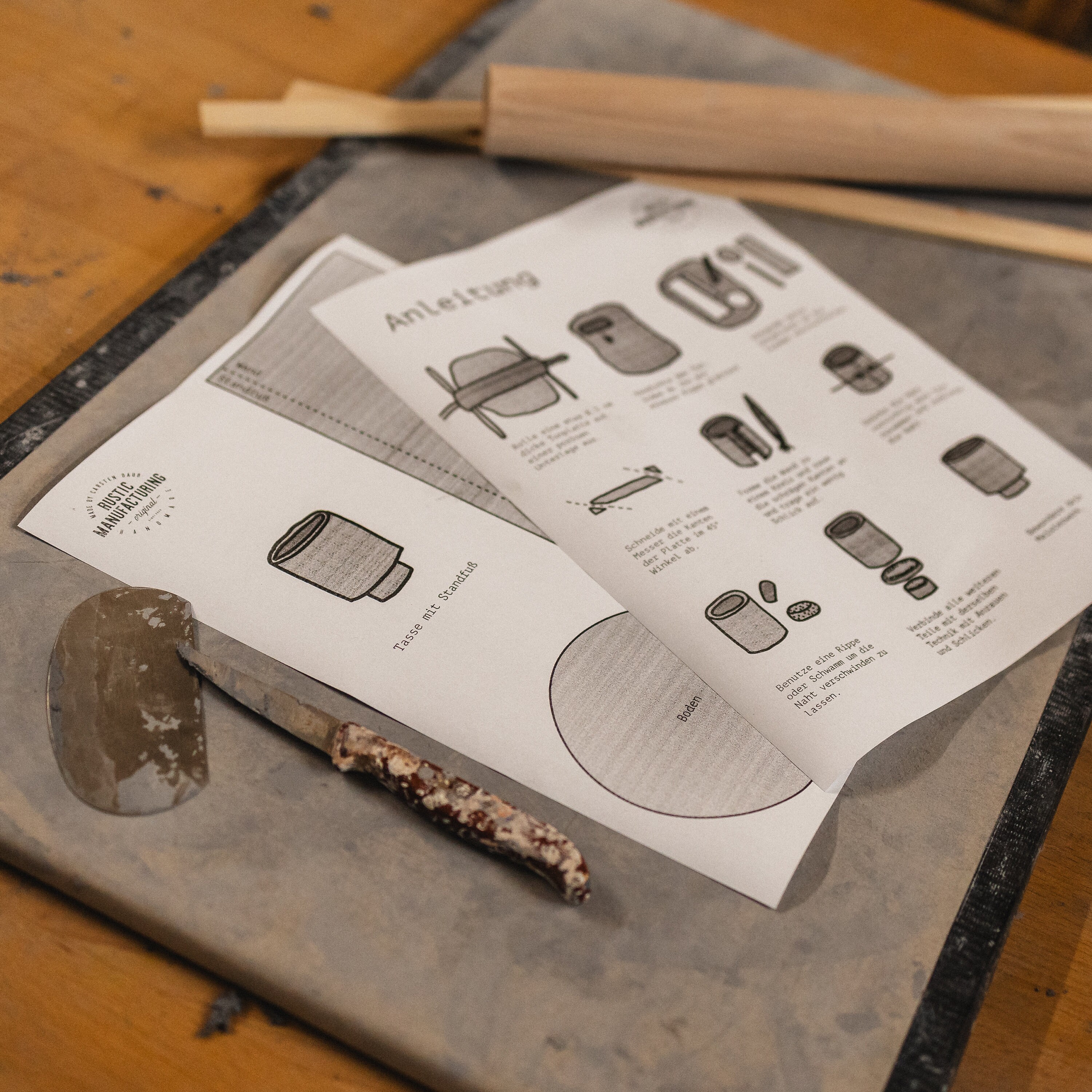 Pottery Stencil for Cup / Ceramic Template / Template / Pottery at Home ...