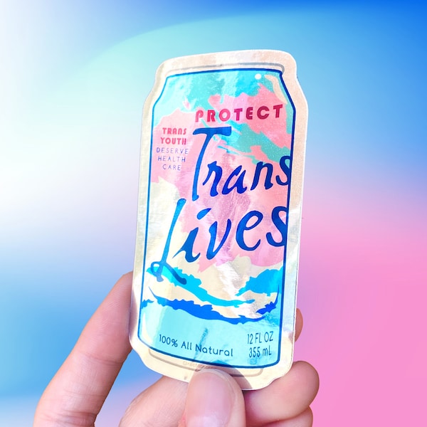 Trans Pride Car Decal - Etsy