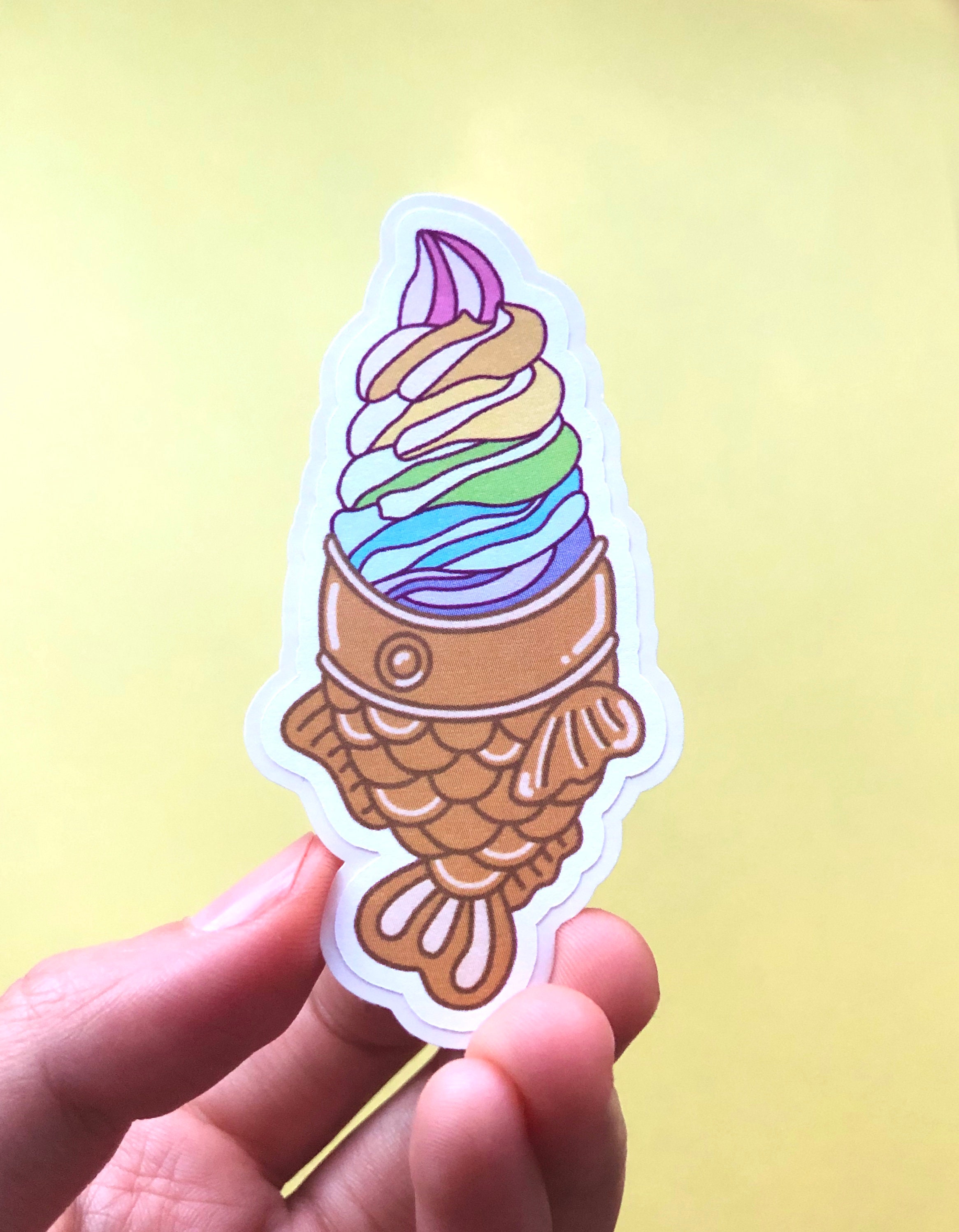 Taiyaki LGBTQ Pride Stickers Subtle Pride Pastel Ice | Etsy