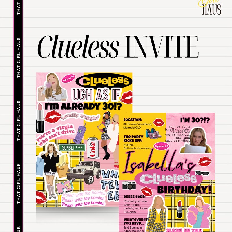 Clueless - Etsy